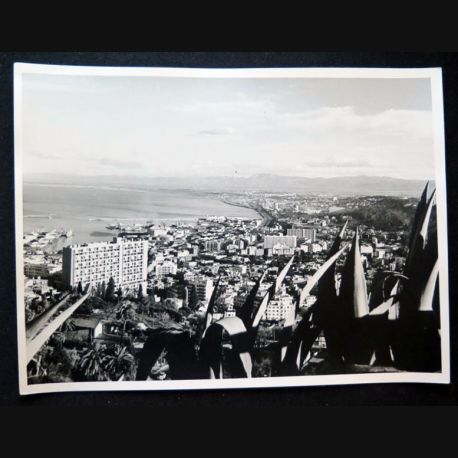 Photo argentique guerre d'Algérie Alger vue de l'aéro-habitat 1958