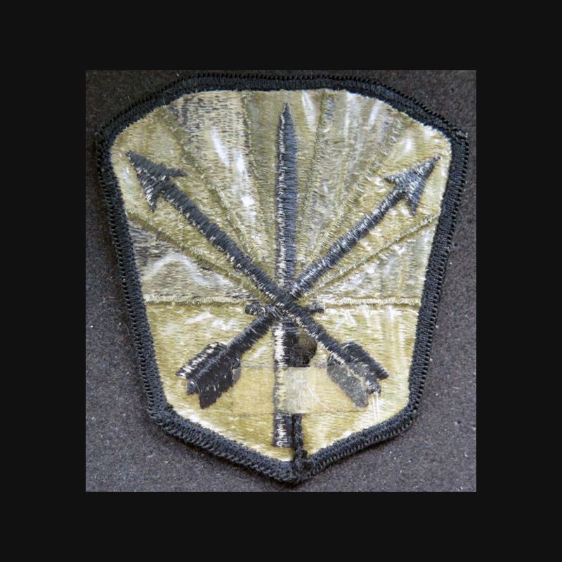 USA : insigne tissu Arizona national guard basse visibilité 8 x 9 cm
