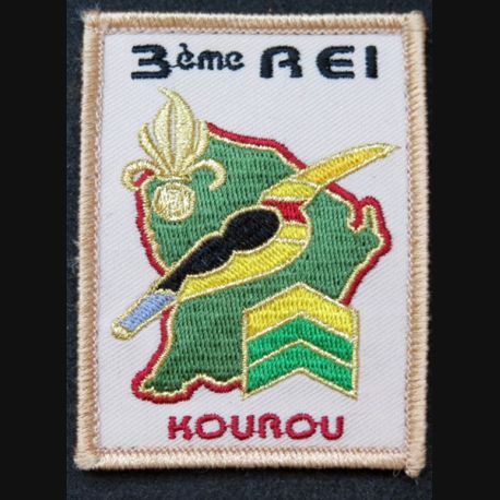 3° REI : insigne de manche du 3° Régiment étranger d'infanterie à ...