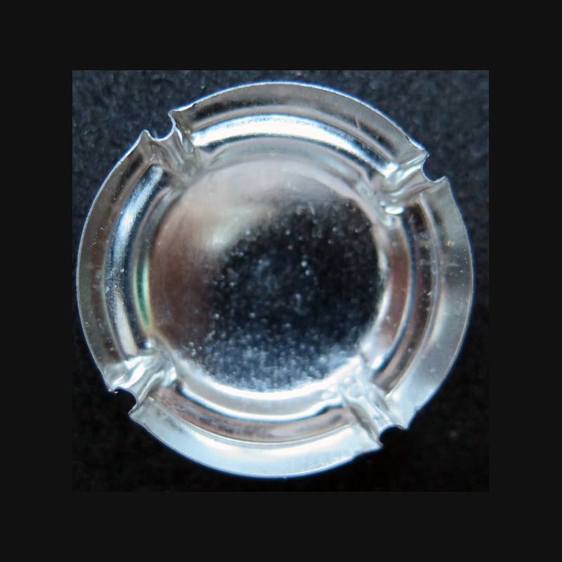 Muselet champagne Pierre Mignon n° 135d rosé violacé contour blanc