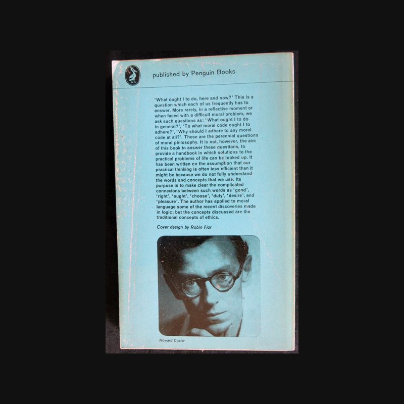 Ethics de P.H. Nowell-Smith aux Editions Penguin Books