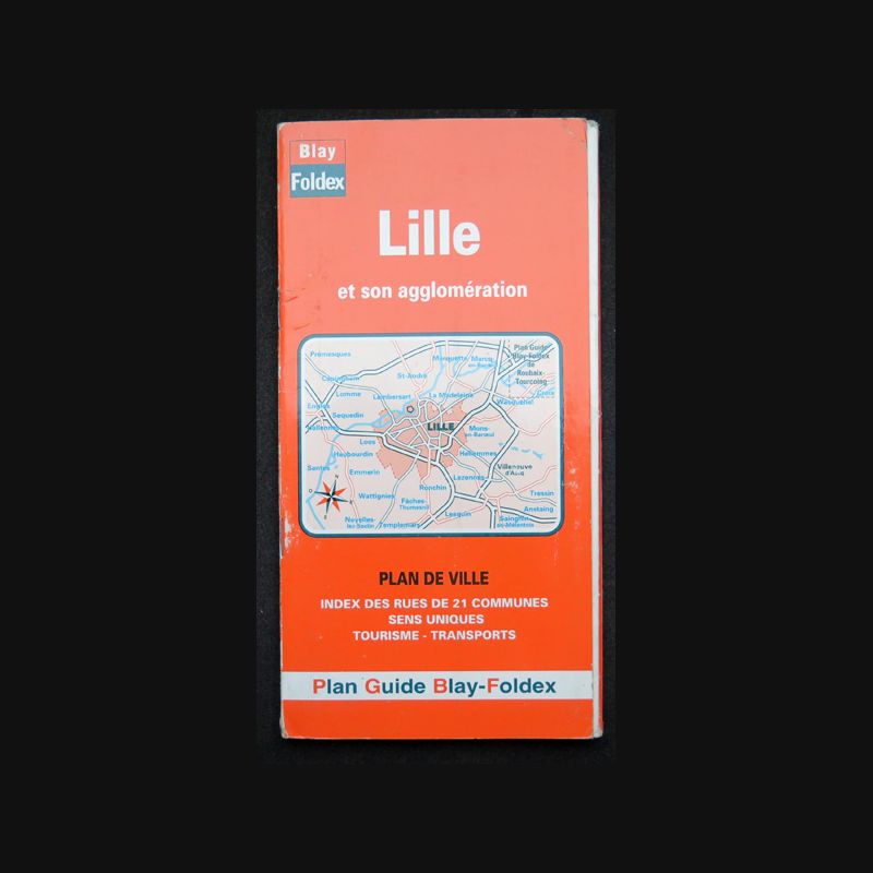 Plan de Lille et son agglomération Blay Foldex