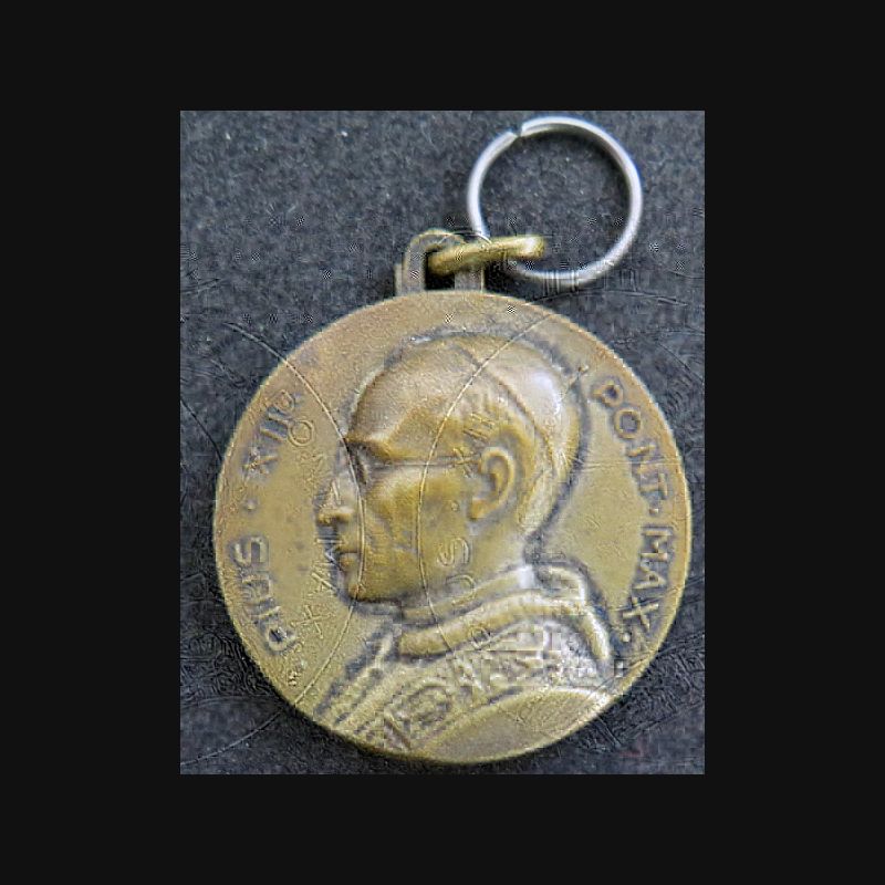 VATICAN : médaille en bronze du Pape Pie XII Pius XII Pont. Max.1950