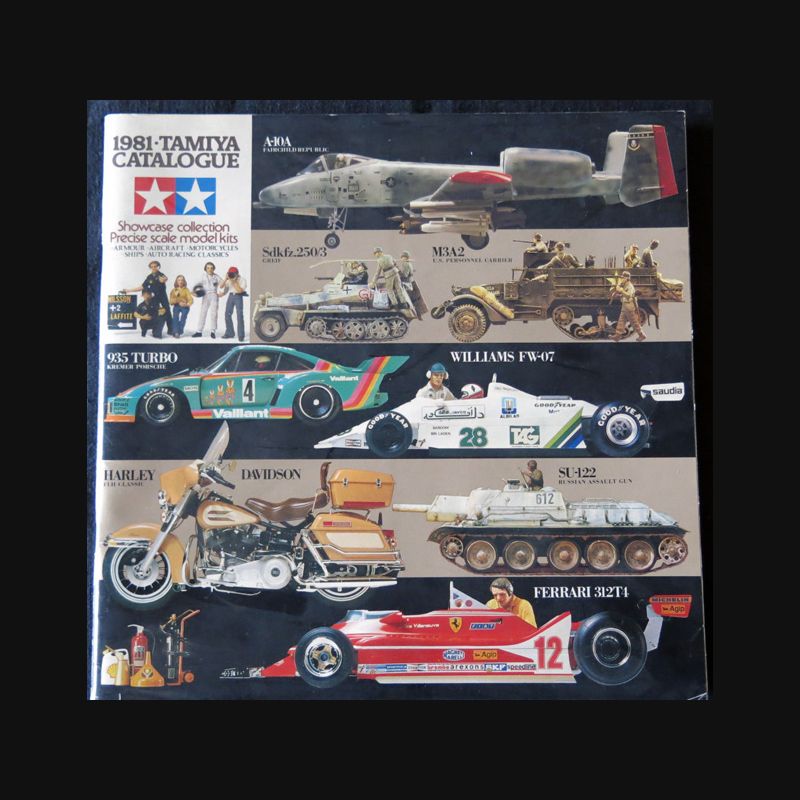 Catalogue maquettes Tamiya année 1981