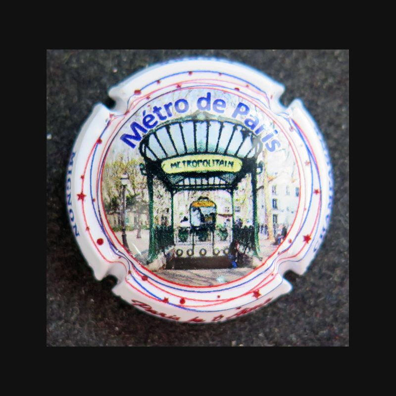 Capsule Muselet de champagne MIGNON Pierre n° 201g Paris je t'aime ...