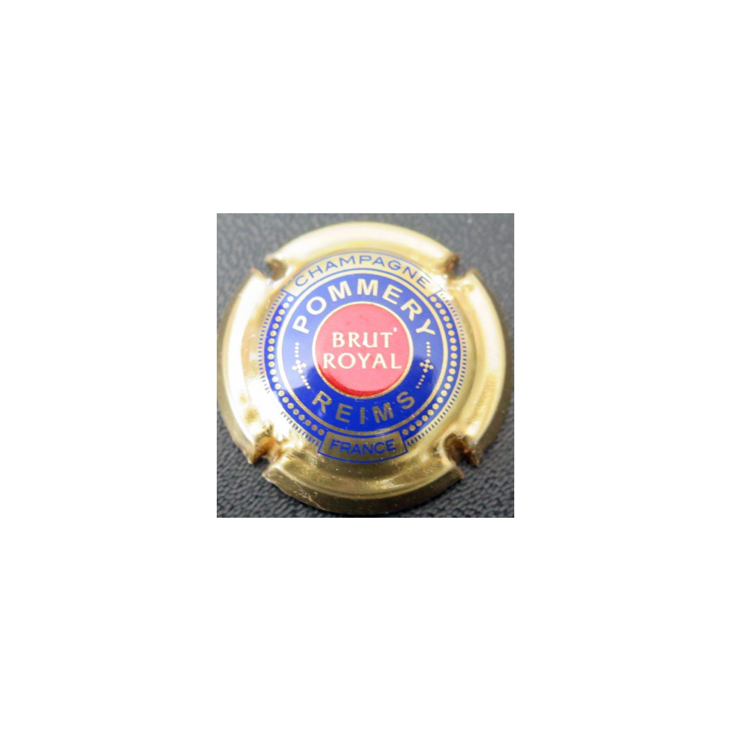 Capsule Muselet de champagne Pommery Brut Royal n° 117