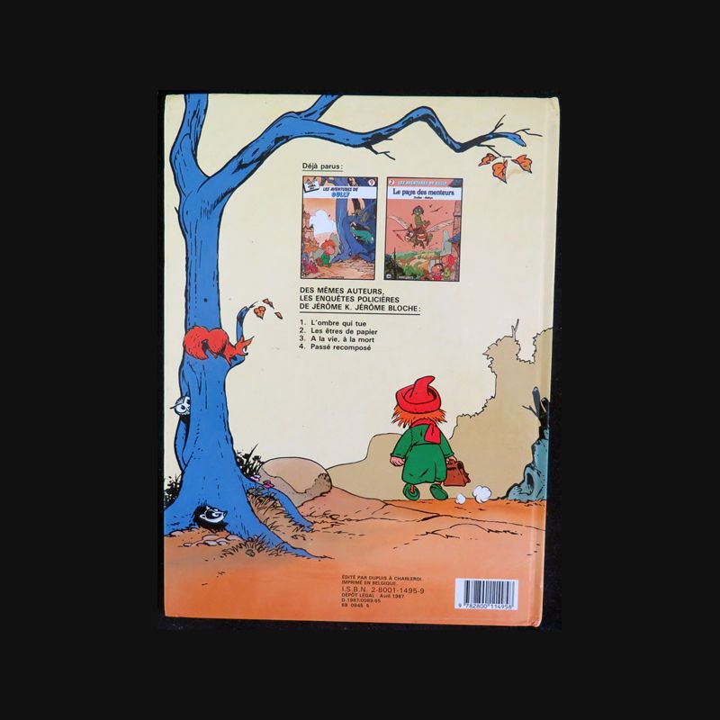 Bande dessinée LES AVENTURES DE GULLY Le poisson bleu Dupuis 1987