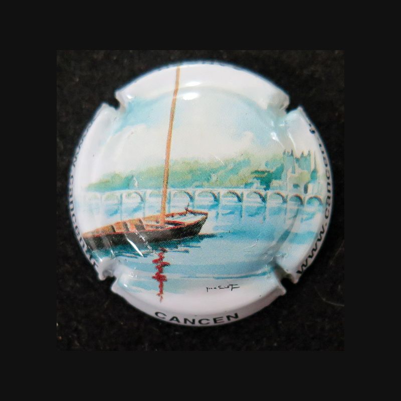 Capsule muselet VAL DE LOIRE CANCEN TOURS n° 3a www.cancen.fr sur ctr