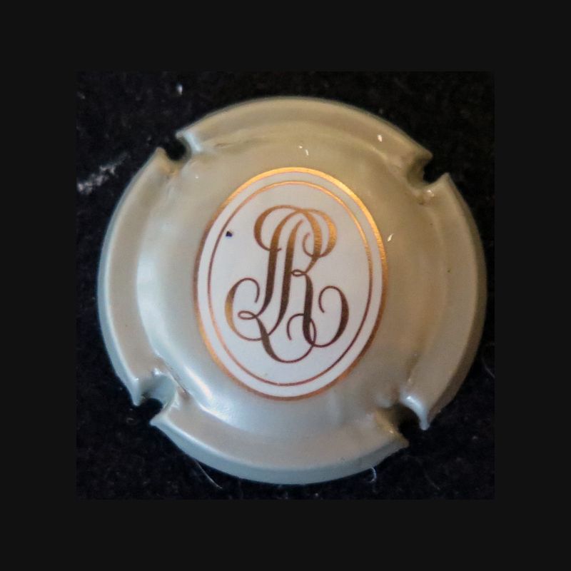 Capsule Muselet de bouteille de champagne ROEDERER Louis n° 115a Gris