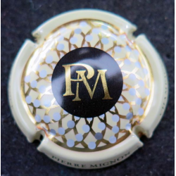 Capsule Muselet de champagne MIGNON Pierre n° 219a contour jaune crème ...