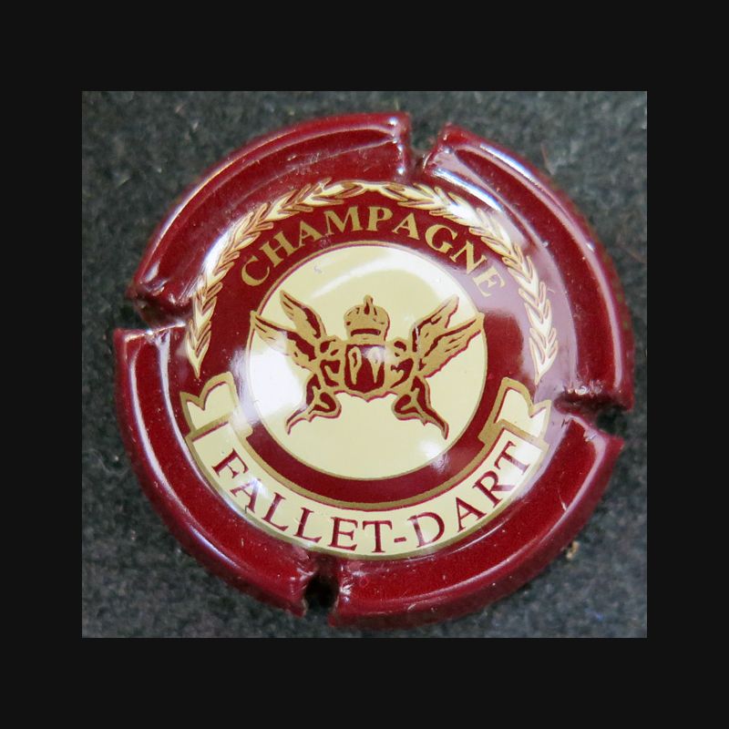 Capsule Muselet de champagne FALLET-DART n° 8 Bordeaux