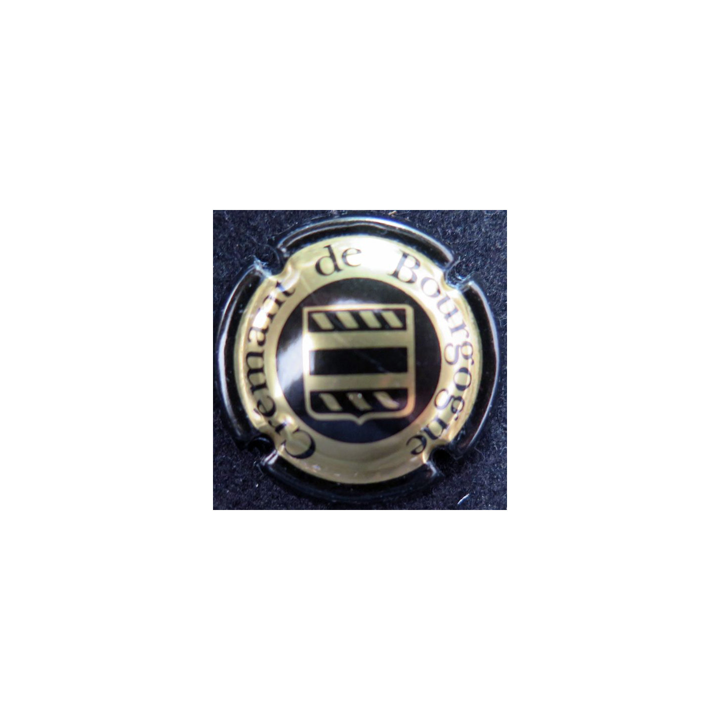Capsule Muselet de bouteille de S.I.C.A SAINT BRIS LE VINEUX n° 1 Noir ...