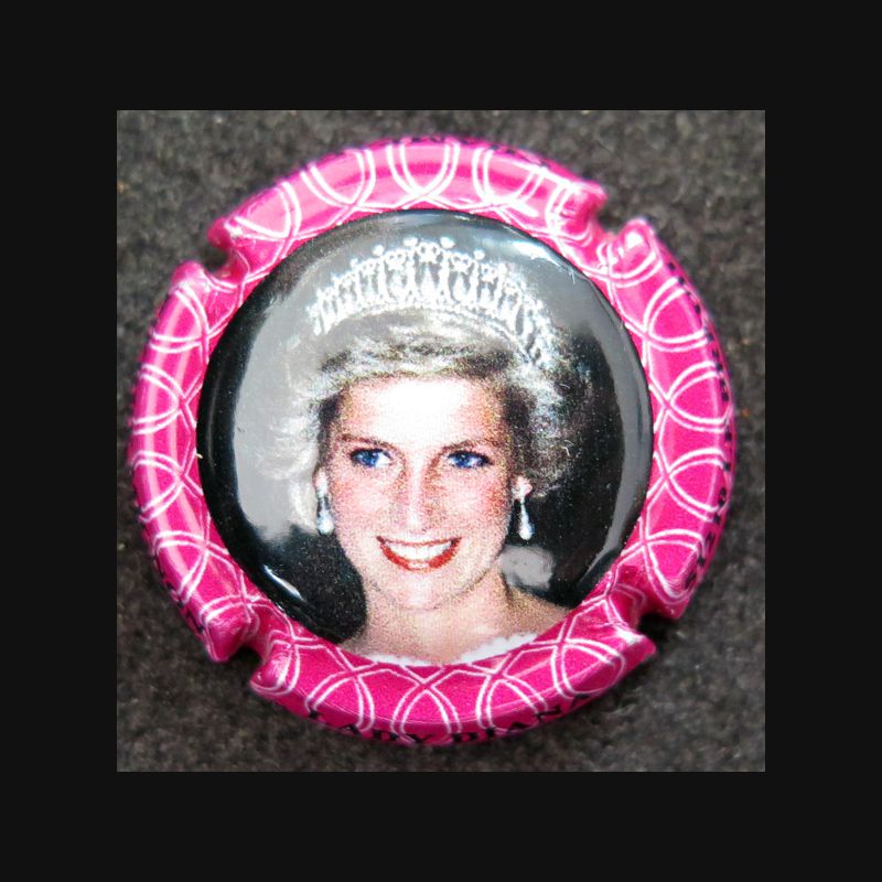 Capsule Muselet de champagne MIGNON Pierre n° 243 Lady Diana