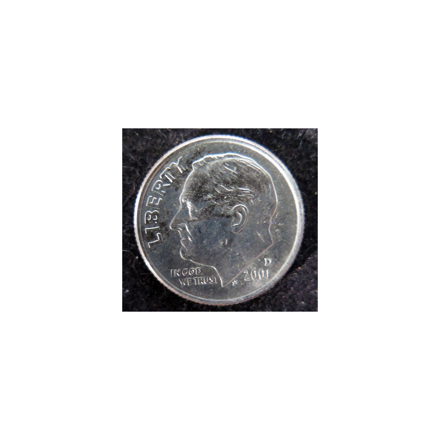 USA : Pièce de 1 Dime 2001 Roosevelt Dime