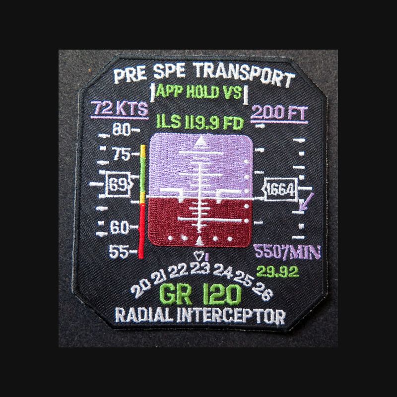 Insigne tissu du PRE SPE Transport GR 120