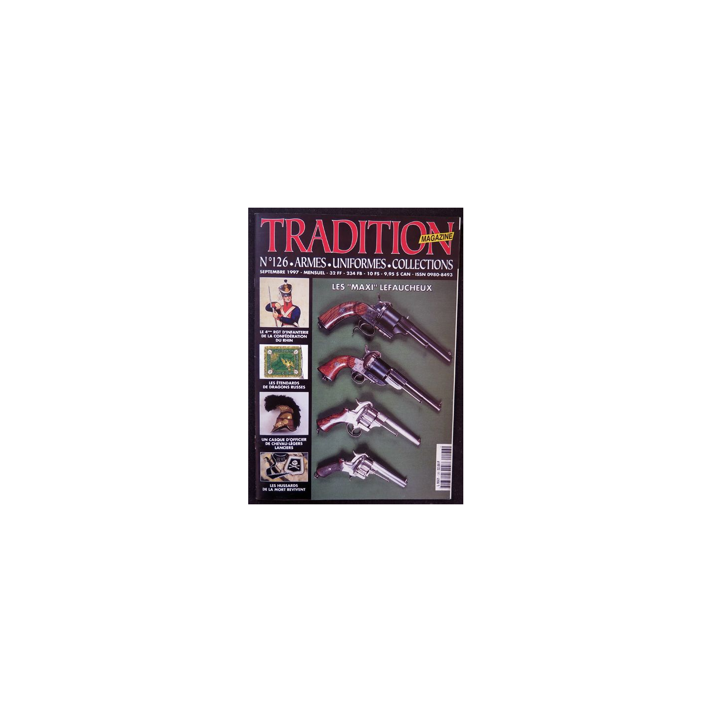 Traditions Magazine n° 126 Armes Uniformes Les maxi Lefaucheux