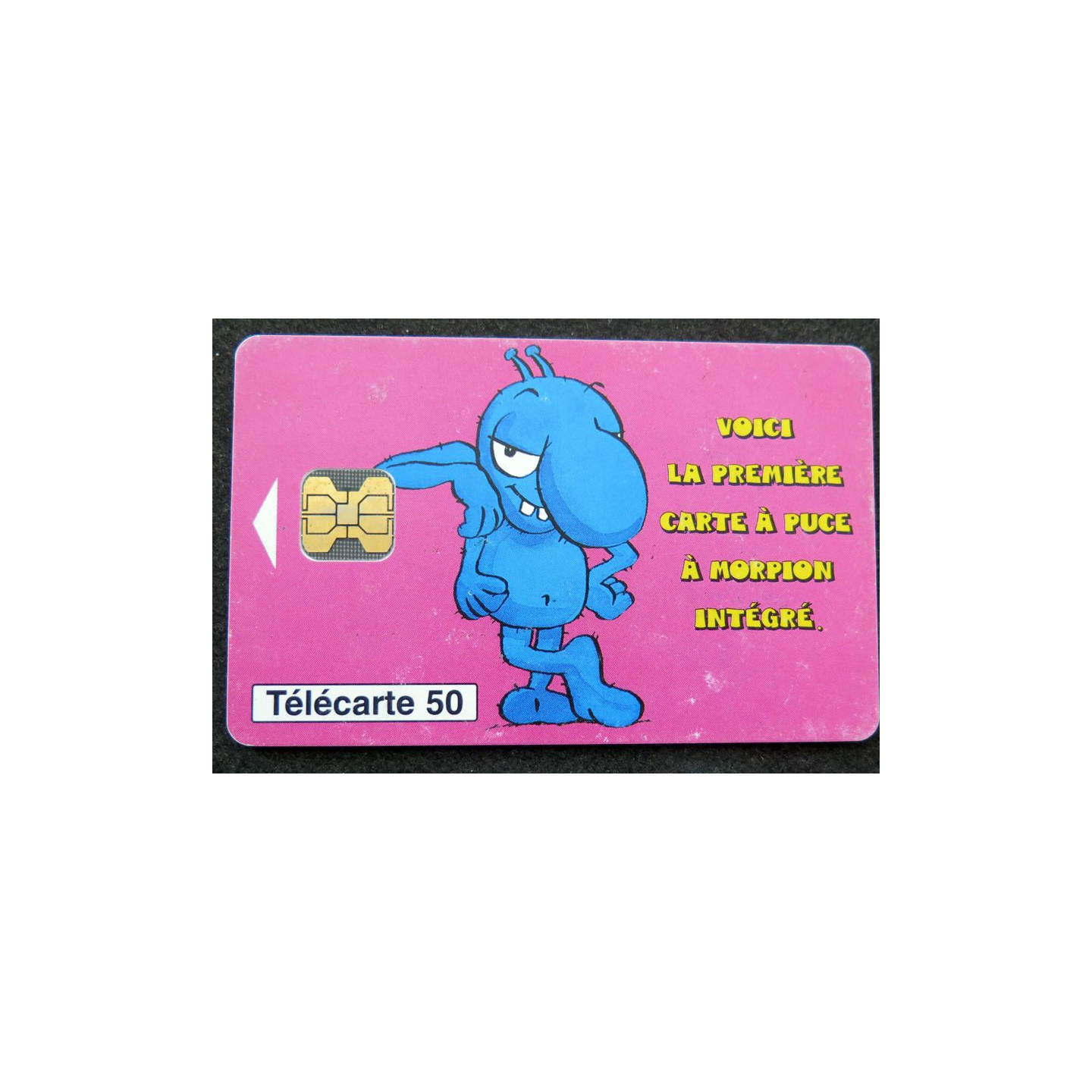 Carte téléphonique télécarte 50 unités voici la première carte à puce à ...