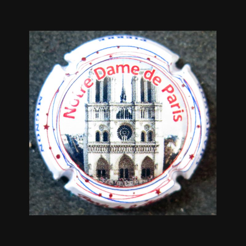 Capsule Muselet de champagne MIGNON Pierre n° 201h Notre Dame de Paris