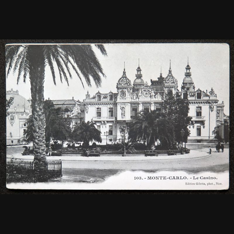 Carte postale Monte Carlo n° 103 La Casino