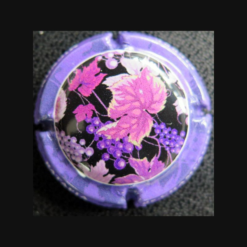 Capsule Muselet de champagne MIGNON Pierre n° 270a contour mauve