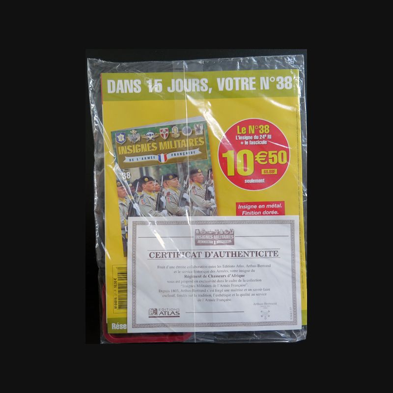 1° régiment de chasseurs d'Afrique Arthus Bertrand avec fascicule