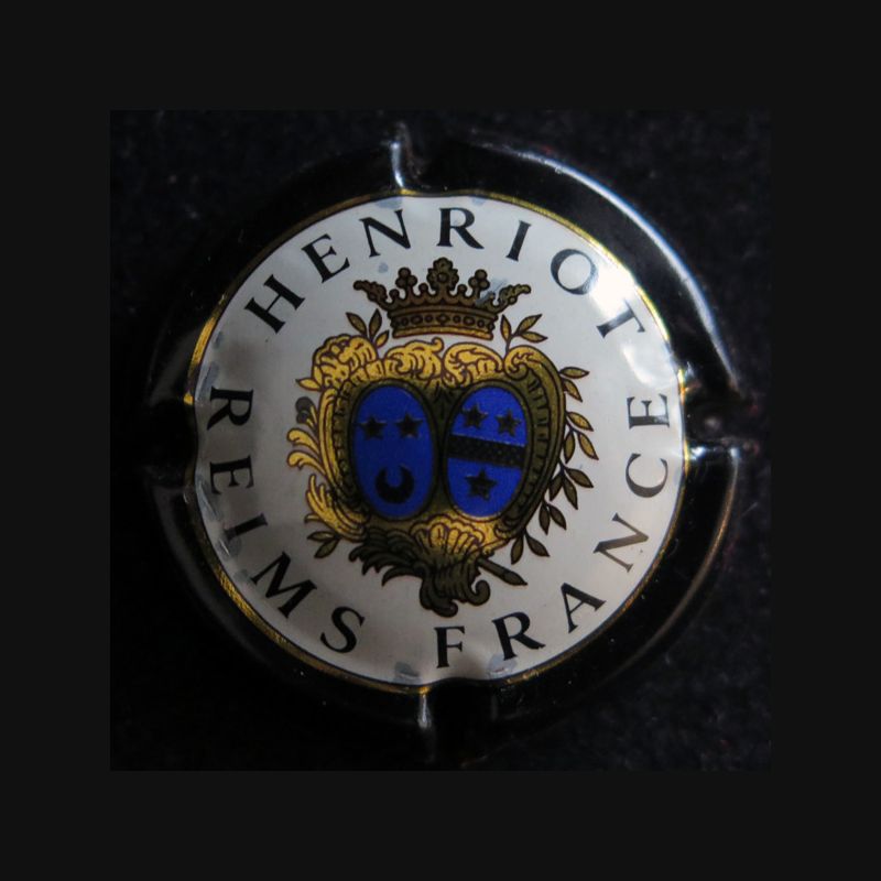 Capsule Muselet de bouteille de champagne HENRIOT n° 40 Bleu