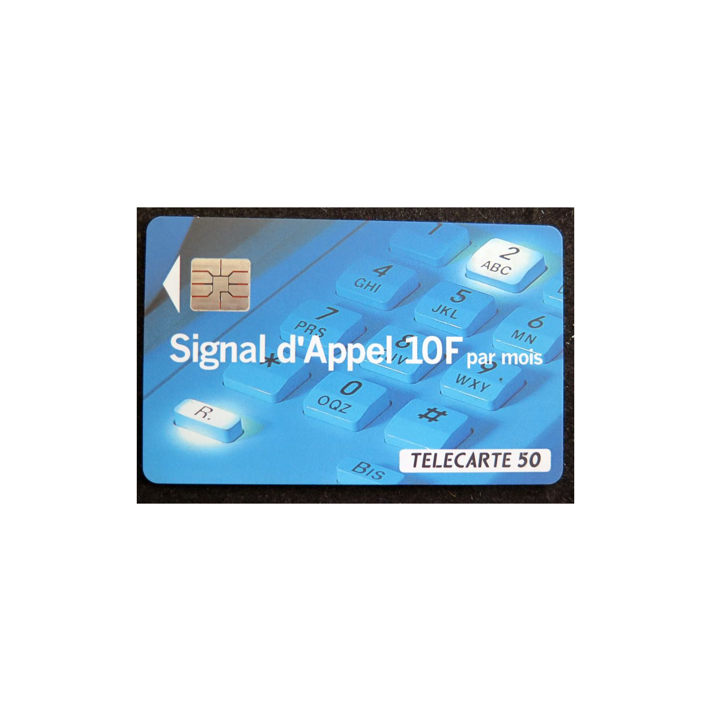Carte téléphonique Télécarte 50 Signal d'Appel 10F