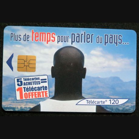 Carte téléphonique télécarte 120 France télécom