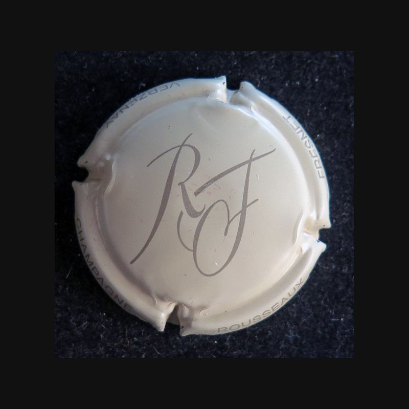 Capsule Muselet de bouteille de champagne ROUSSEAUX-FRESNET n° 18a ...