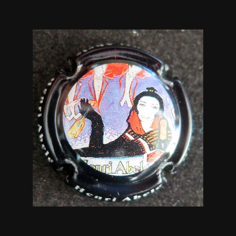 Capsule Muselet de bouteille de champagne ABELÉ Henri n° 9c contour ...
