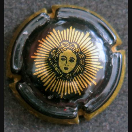 Capsule Muselet de bouteille de champagne LAURENT-PERRIER n° 59 Noir et ...