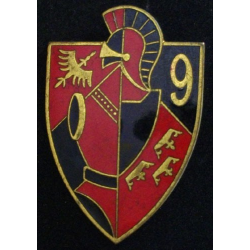 9° RG : 9° RÉGIMENT DU GÉNIE (DRAGO 1909) ÉMAIL