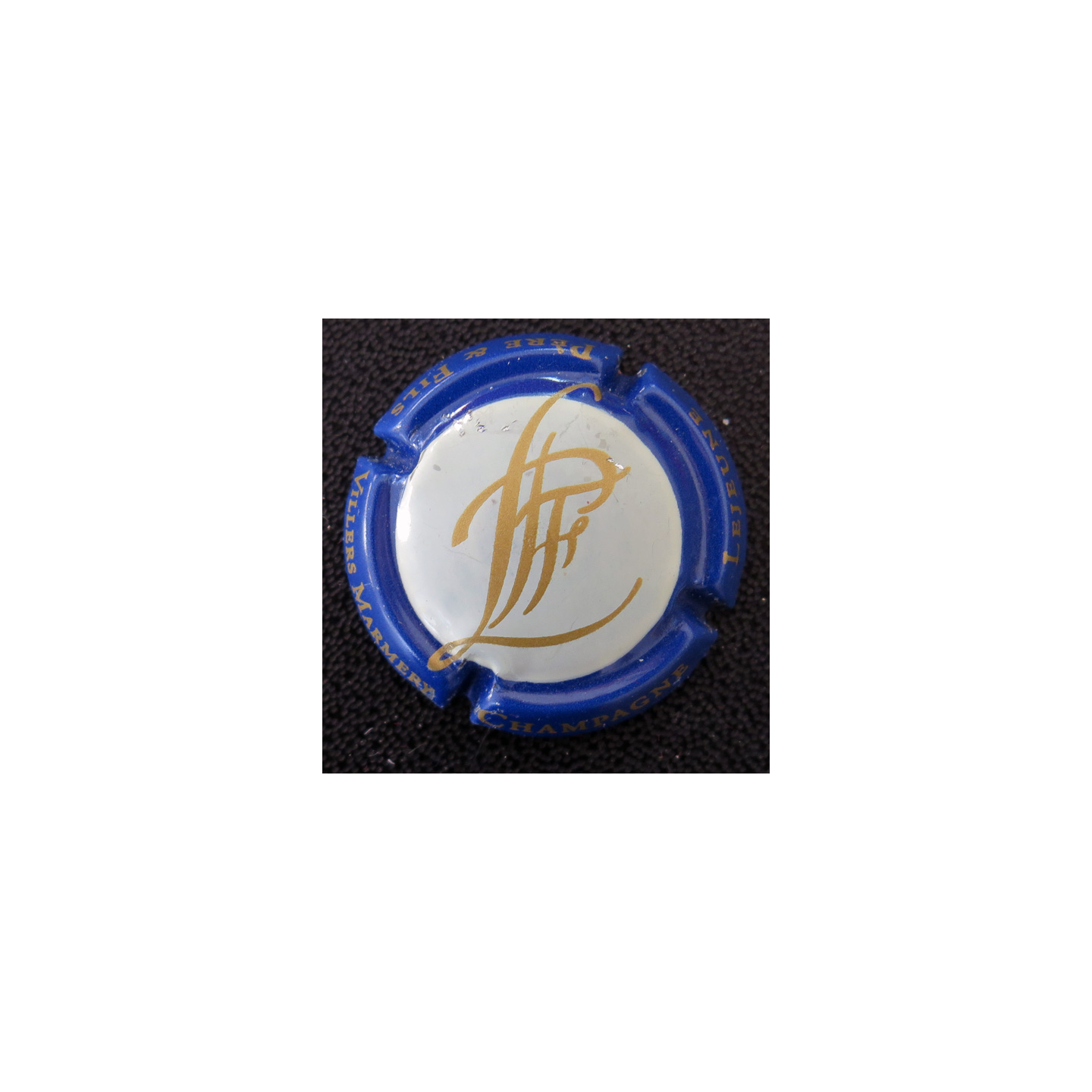 Capsule Muselet de bouteille de champagne LEJEUNE Père et fils n° 28 ...