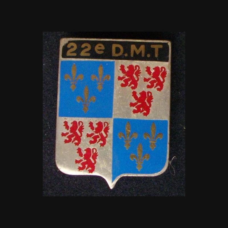 22°DMT : 22°DIVISION MILITAIRE TERRITORIALE (DRAGO 2594) - Ma ...