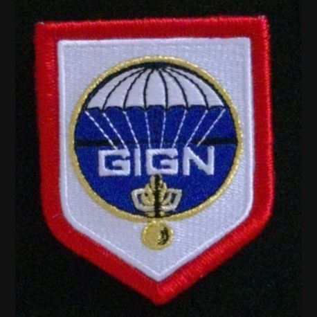 GENDARMERIE GIGN : insigne tissé du groupe d'intervention de la ...