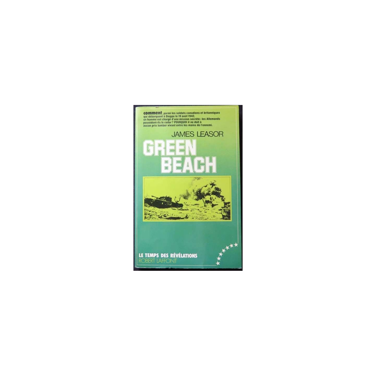 Livre Green Beach de James Leasor aux éditions Robert Laffont