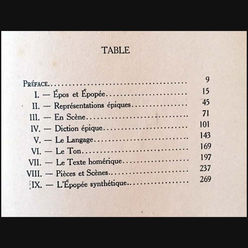 La résurrection d'Homère Le drame épique de Victor Bérard Grasset 1930