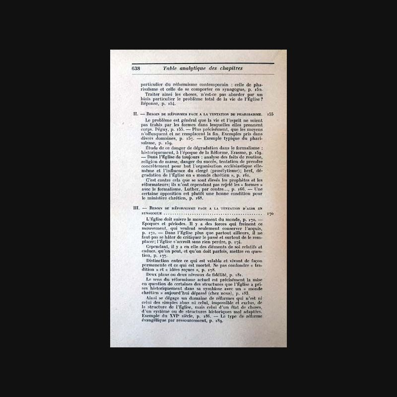 Vraie et fausse réforme dans l'Église de Yves M.-J. Congar