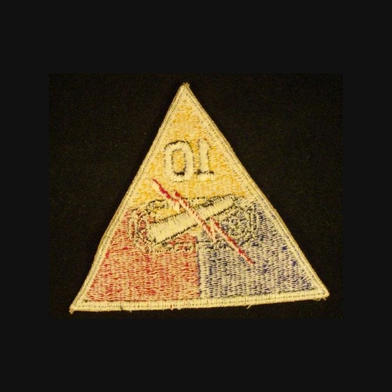 10° Armored division US army patch