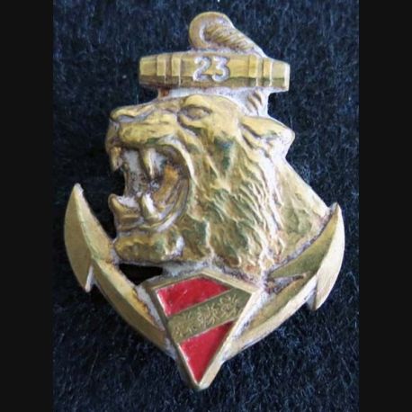 23° Régiment d'infanterie Coloniale de fabrication Drago Paris Peint