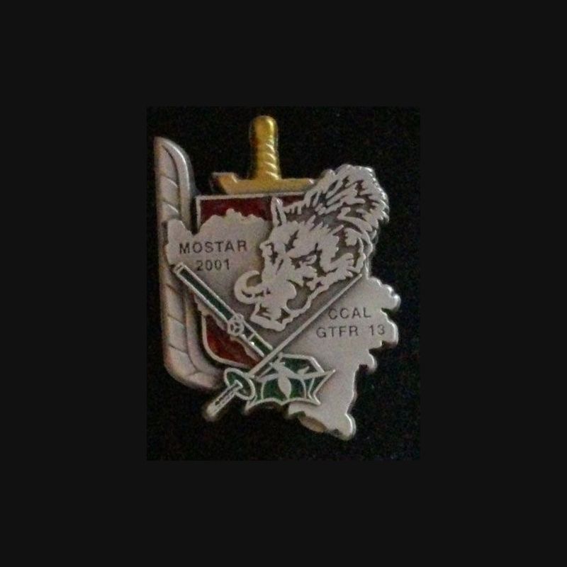 3° RPIMA : 3° RÉGIMENT PARA D'INF MARINE CCAL MOSTAR 2001 N° 495