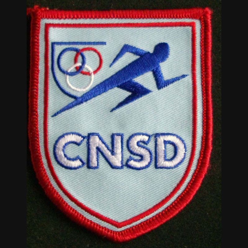 Insigne tissu du centre national des sports de la défense CSND