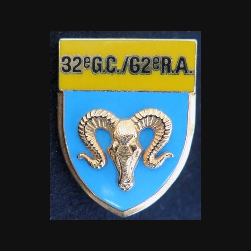 32° GC 62° RA 32° Gpt de Camp 62° artillerie BOUSSEMART G. 4427