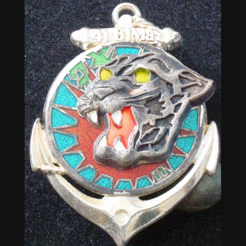 Insigne du 41° Bataillon d’Infanterie de Marine BOUSSEMART G. 3448
