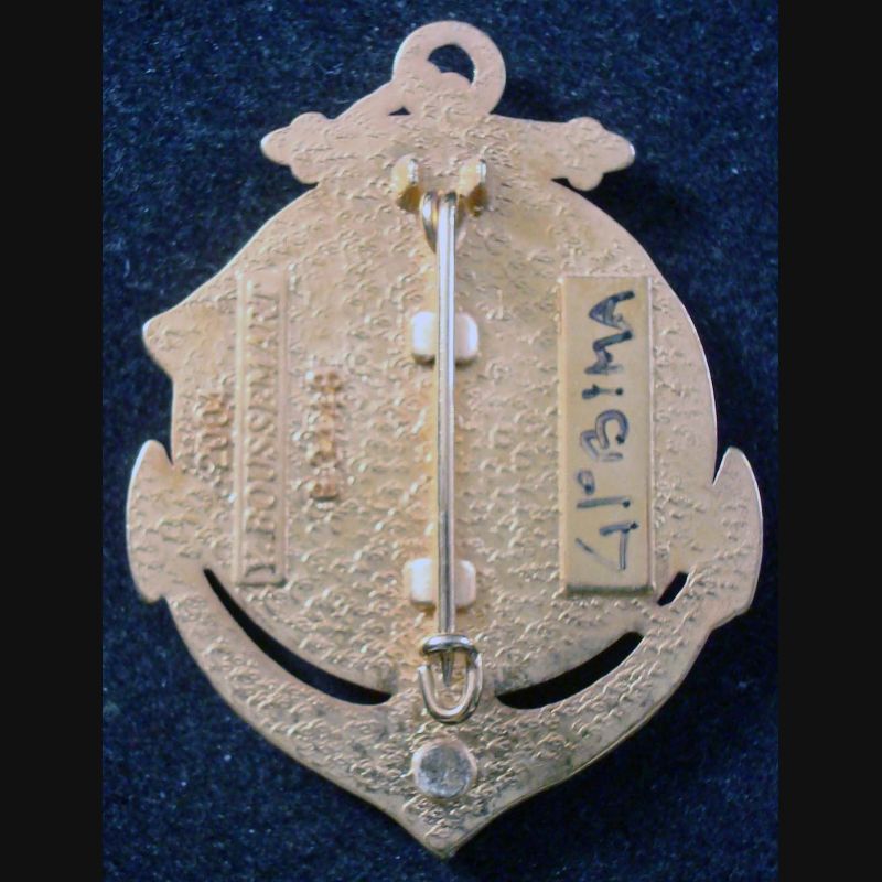 Insigne du 41° Bataillon d’Infanterie de Marine Boussemart G. 3448