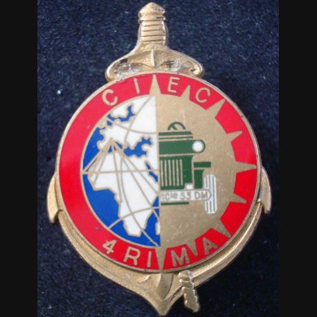 Insigne du CIEC du 4° Régiment d'Infanterie de Marine Drago Paris