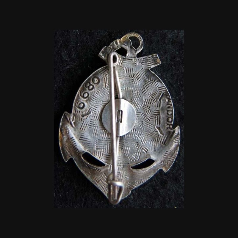 Insigne 4° régiment d'infanterie de Marine Andor 6680 en émail