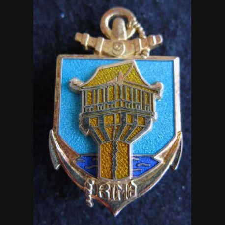 insigne métallique du 9°BIMA Promodis G. 3968 translucide doré