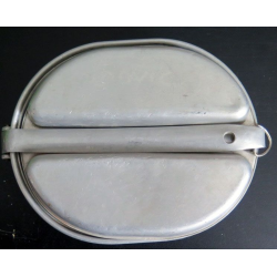 Anciennes gamelles militaires US en aluminium