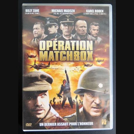DVD Opération Matchbox avec Billy Zane Mickael Madsen Karel Roden